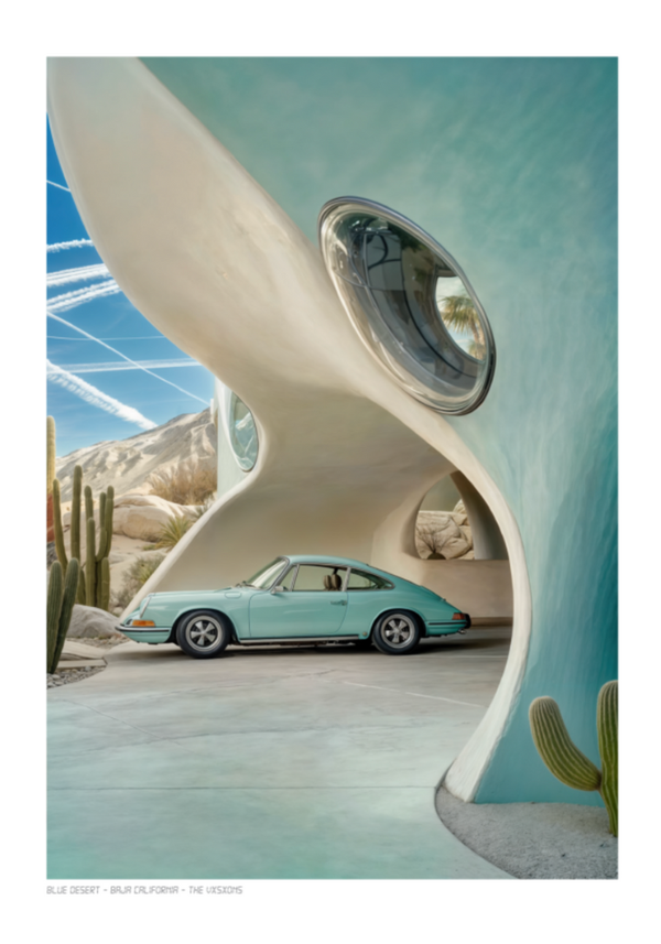 Affiche Blue Desert - Image Republic